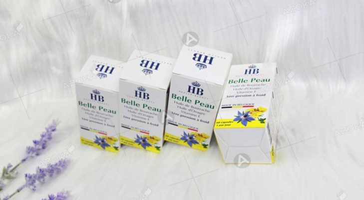 Mẫu hộp giấy đựng dược phẩm làm đẹp da của Heath Beauty