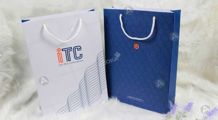 Mẫu túi giấy đựng quà tặng đối tác của ITC