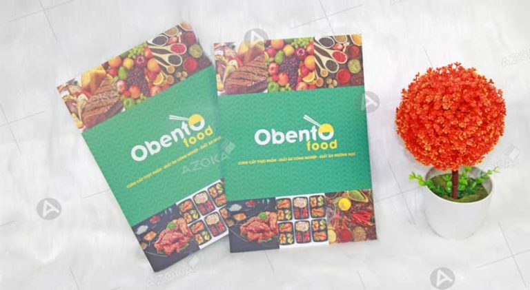 Mẫu kẹp file độc đáo, ấn tượng của Obento Food