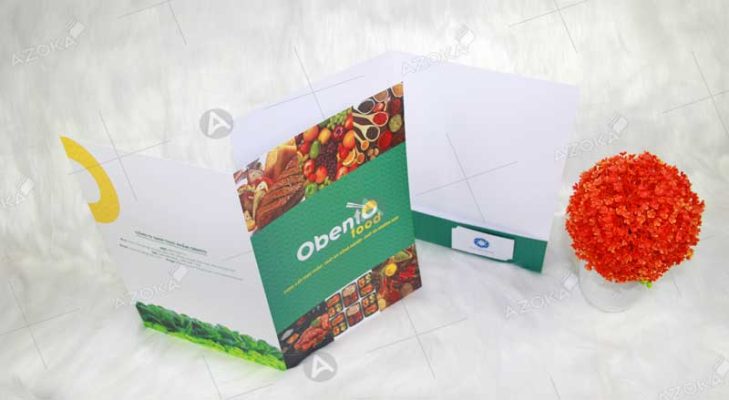 Mẫu kẹp file độc đáo, ấn tượng của Obento Food