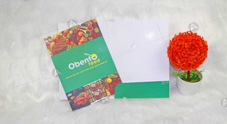 Mẫu kẹp file độc đáo, ấn tượng của Obento Food