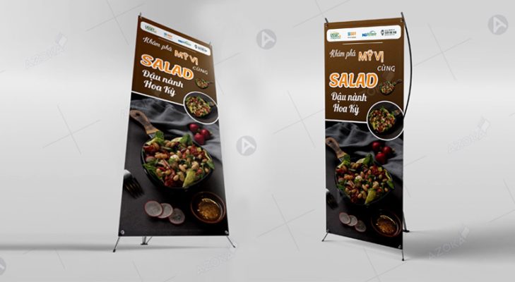 5 kích thước standee tiêu chuẩn nhất theo từng loại 2026