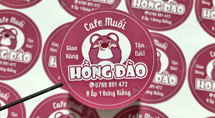 Kích thước sticker chuẩn được sử dụng phổ biến nhất 2025