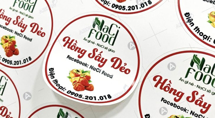 In tem nhãn hạt macca (mắc ca) theo yêu cầu tại Hà Nội