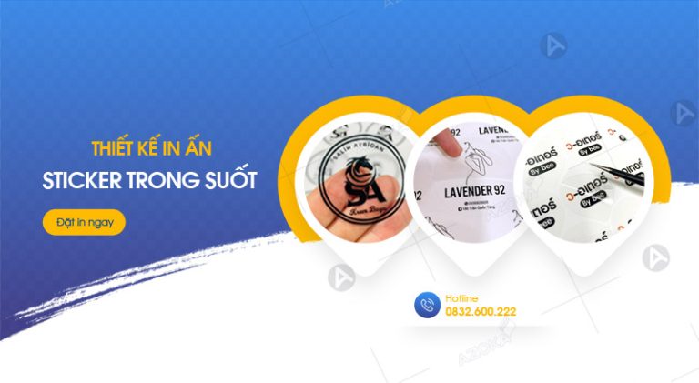 In sticker hình tròn theo yêu cầu, nhận in số lượng ít 2025