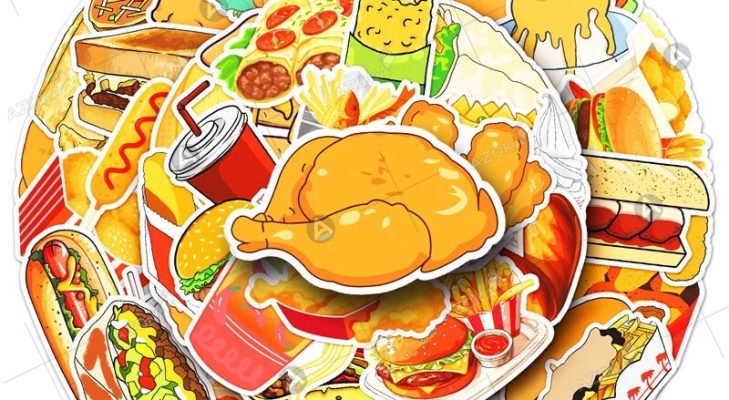 Tổng hợp 33+ mẫu sticker cute food, sticker đồ ăn hot trend