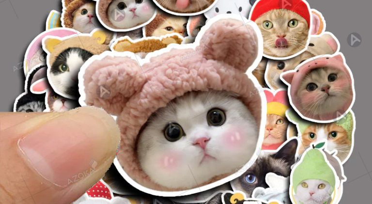 Top 22+ mẫu sticker mèo cute, dễ thương không thể bỏ lỡ