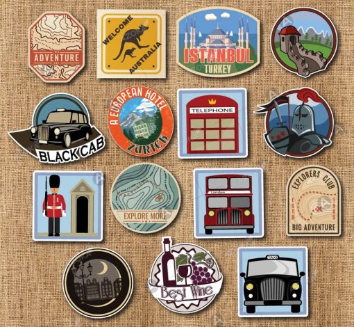 Sticker Vintage là gì? Top 20+ mẫu đẹp không thể bỏ lỡ