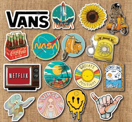 Sticker Vintage là gì? Top 20+ mẫu đẹp không thể bỏ lỡ