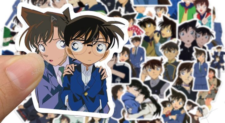 Top 20 mẫu sticker Conan đẹp mê mẩn, cute dành cho Fan