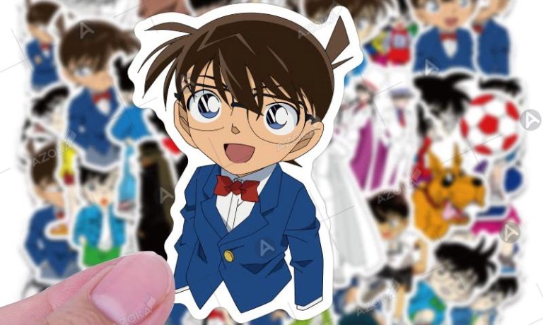 Top 20 mẫu sticker Conan đẹp mê mẩn, cute dành cho Fan