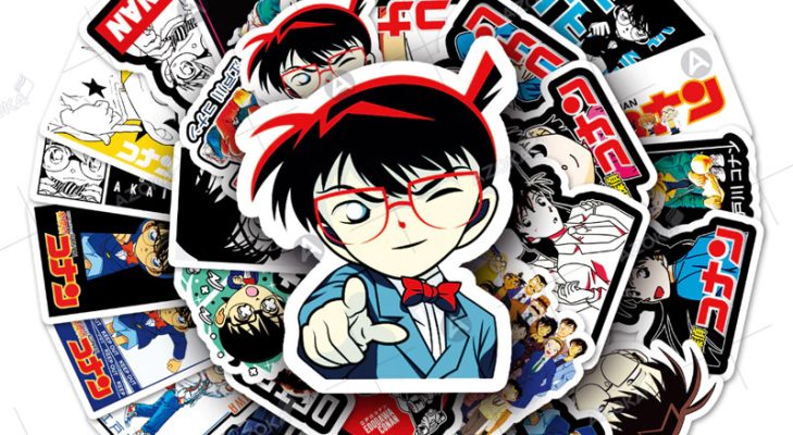 Top 20 mẫu sticker Conan đẹp mê mẩn, cute dành cho Fan