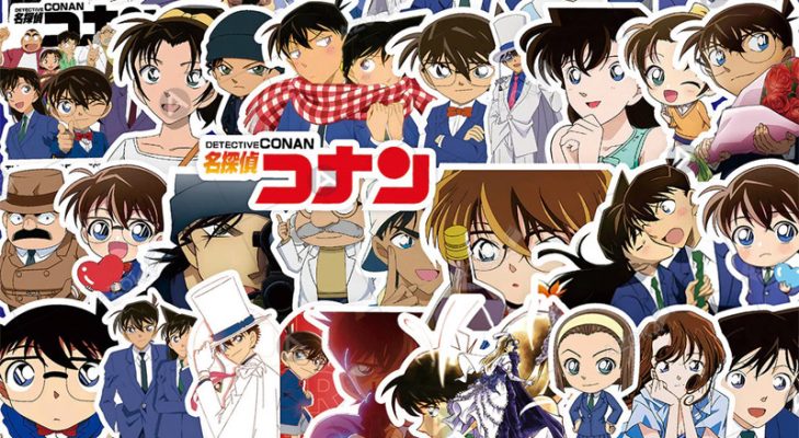 Top 20 mẫu sticker Conan đẹp mê mẩn, cute dành cho Fan
