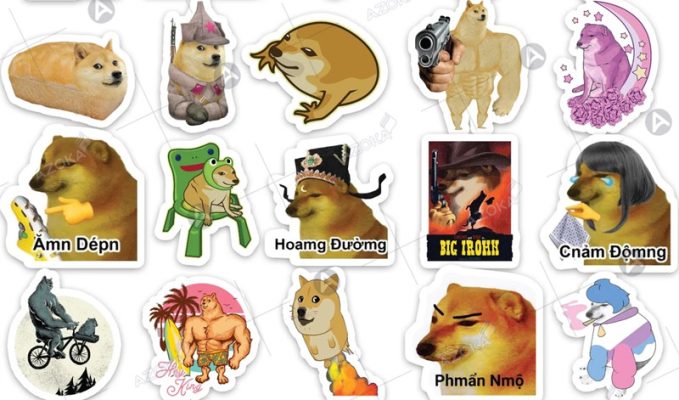 Top 20+ mẫu sticker hài hước khiến bạn phải cười ngất