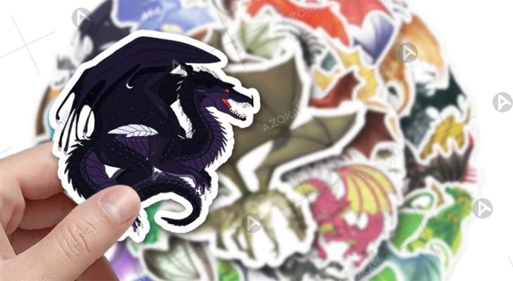 Khám phá bộ sưu tập mẫu sticker hình rồng độc lạ cực hot