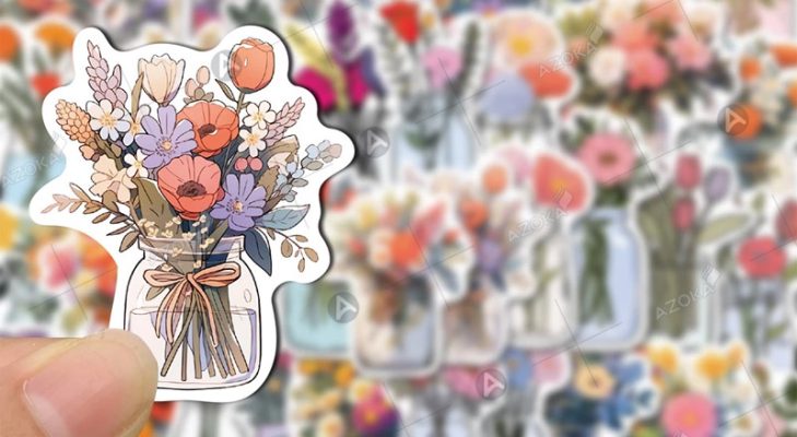 Top 34+ mẫu sticker hoa đẹp, sáng tạo tinh tế cho trang trí