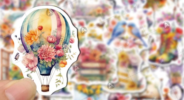 Top 34+ mẫu sticker hoa đẹp, sáng tạo tinh tế cho trang trí
