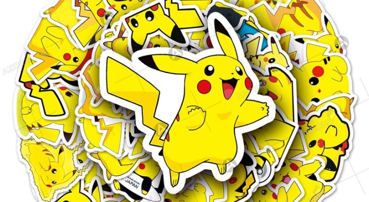 Chiêm ngưỡng bộ sưu tập 26+ mẫu sticker Pikachu hot 2025