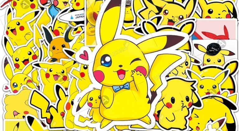 Chiêm ngưỡng bộ sưu tập 26+ mẫu sticker Pikachu hot 2026