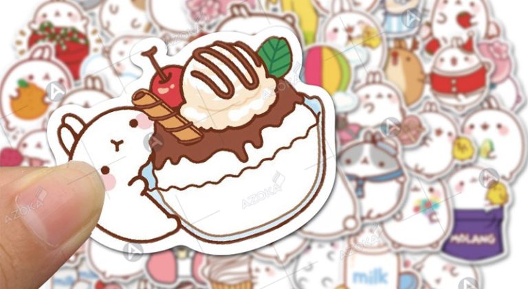 Top 22+ mẫu sticker thỏ bảy màu cực cute dành cho fan